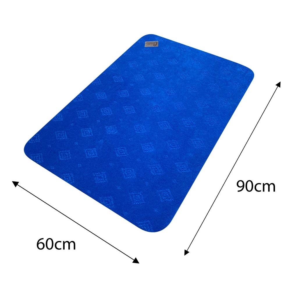 Conni Absorbent and Waterproof Toilet Mat - Grey