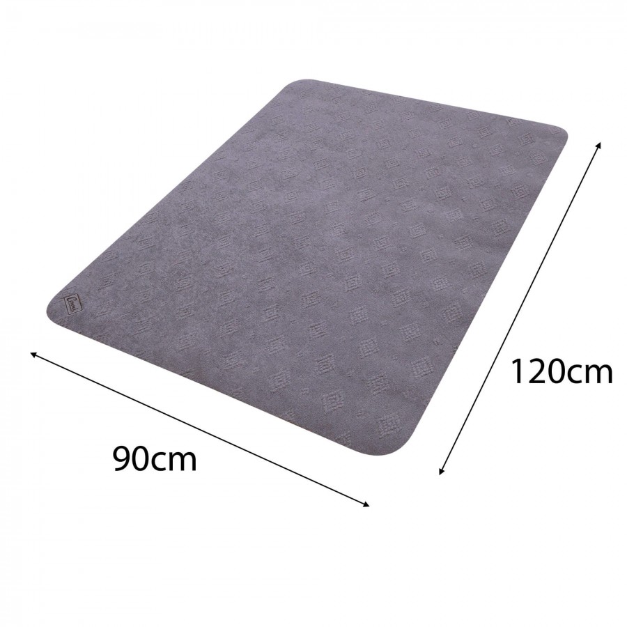 Anti Slip Absorbent Floor Mat - Double Classic - Grey | Conni