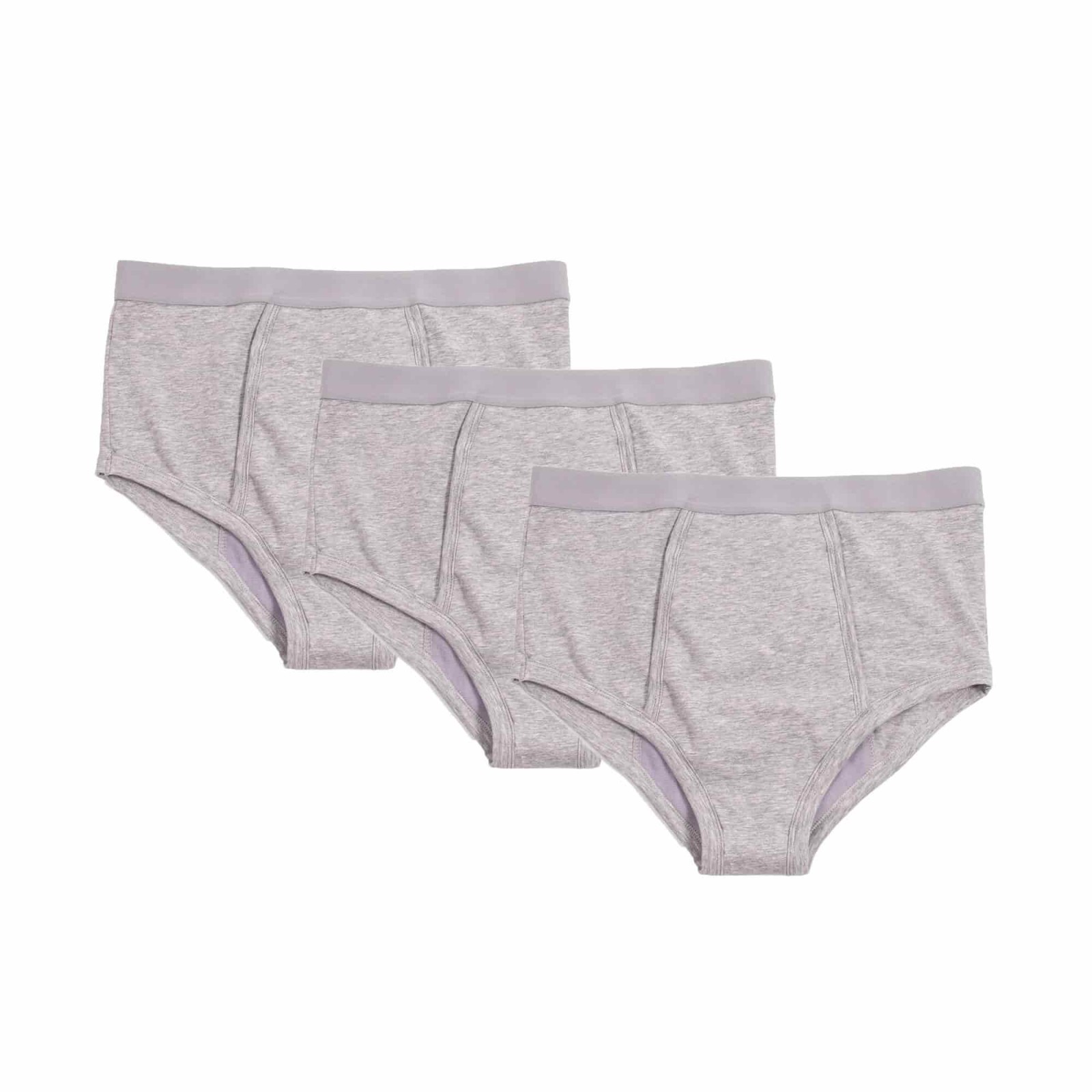 Conni Mens Oscar Grey 3 Pack - Reusable Absorbent underwear for men