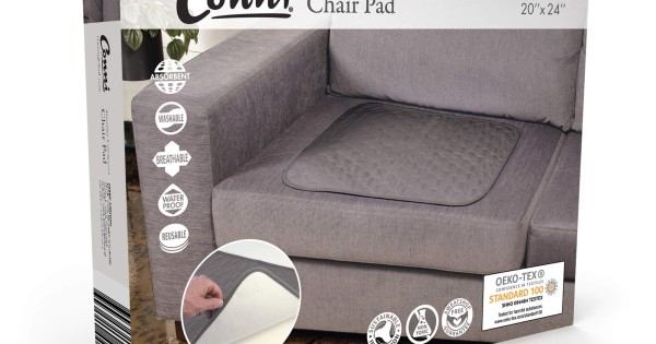 Large Chair pad by Conni - Charcoal